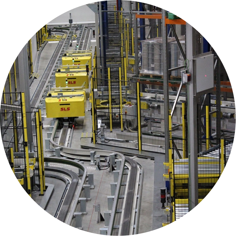 Sistemi RGV - Rail Guided Vehicles - Shuttle Loop System | Cassioli